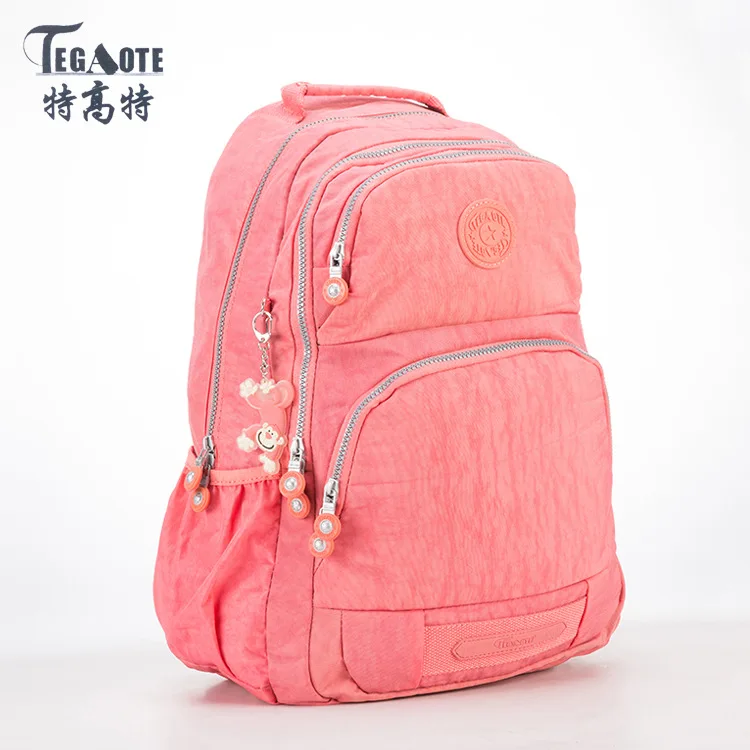 TEGAOTE 2022 Women Backpack for Teenage Girls brand Nylon Backpacks ...