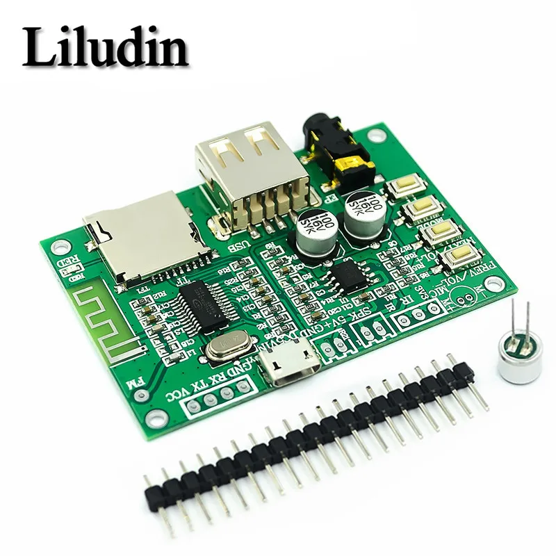 BT201 Dual Mode 5.0 Bluetooth Lossless Audio Power Amplifier Board ...