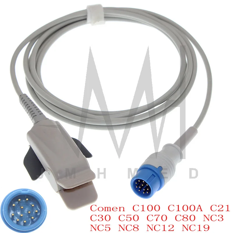 Cable-de-oximetr-a-para-Monitor-de-pacientes-Compatible-con-Sensor-spo2 ...