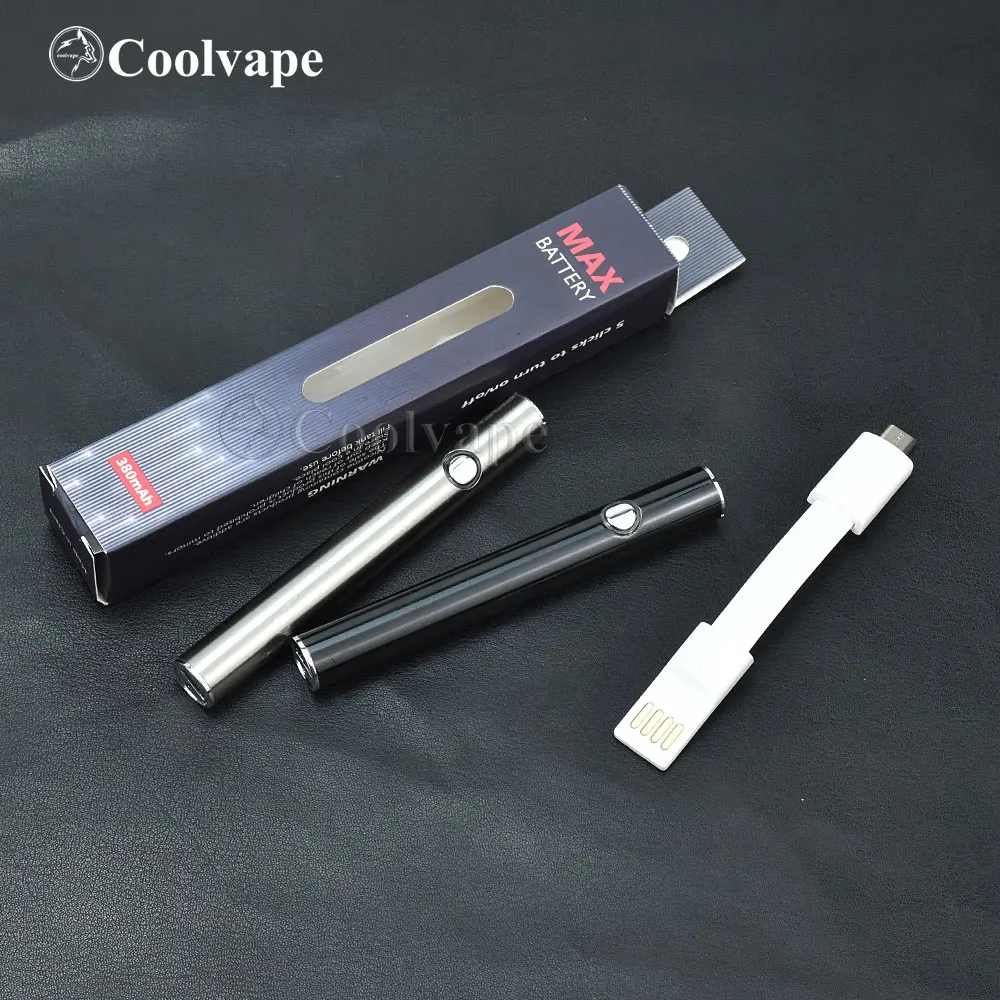 Batería de precalentamiento máximo de 10 piezas y 380mAh, carga ...