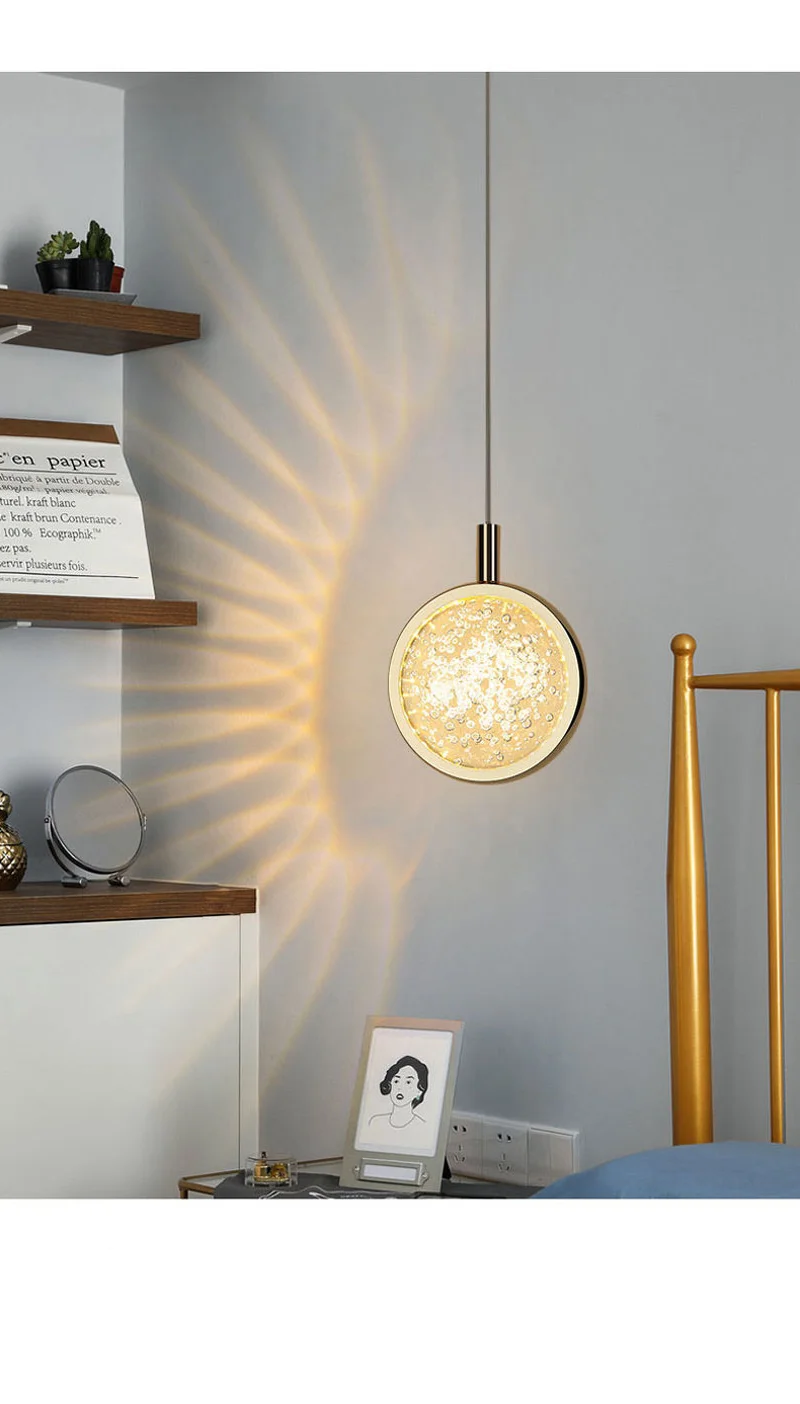 Clara - LED Crystal Glass Ball Pendant Lights for Indoor Lighting – Lumulox