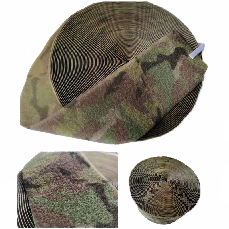 10cm-Wide-X1M-Length-Multicam-Camouflage-Loop-Webbing-Paste-DIY-Fabric ...