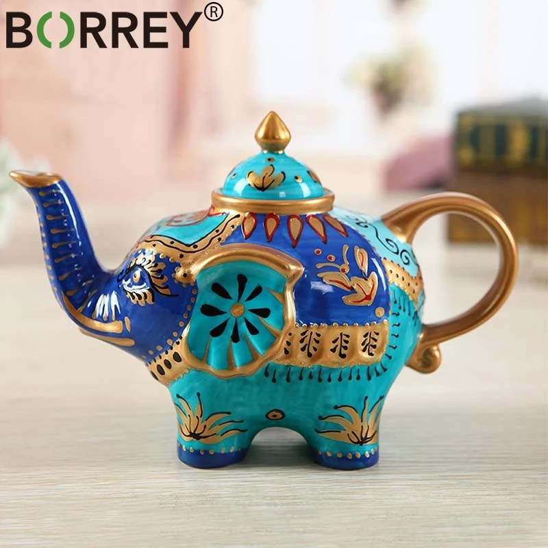 Elephant Ceramic Teapots