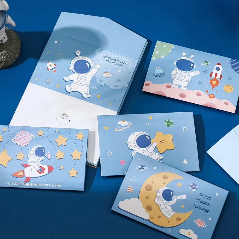 Space Themed Paper Stationary