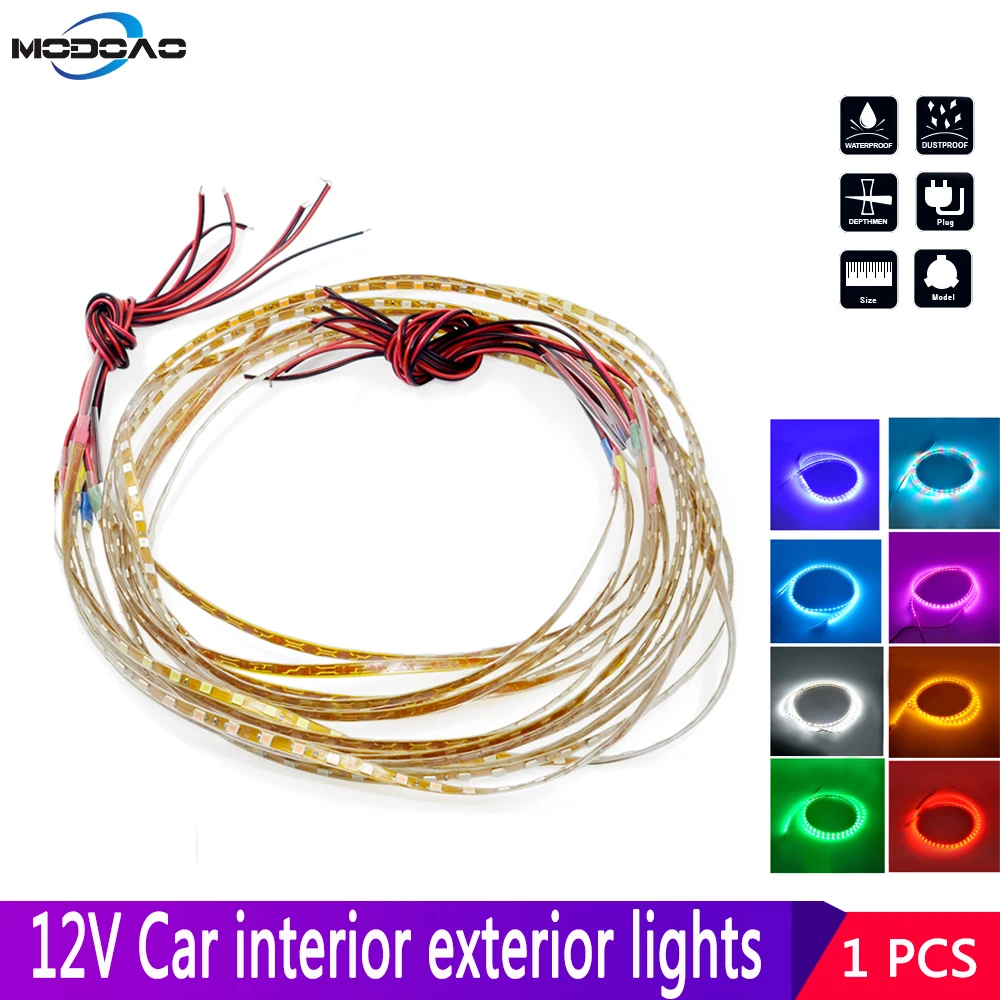 45cm-90cm-12V-UV-LED-Strip-Light-SMD-3528-Flexible-Tape-Rope-Stripe ...