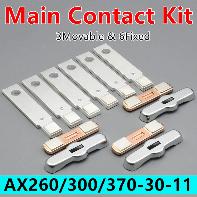 Ac Contactor Contacts Kit For Ax260-30 Ax300-30 Ax370-30-11 Main ...