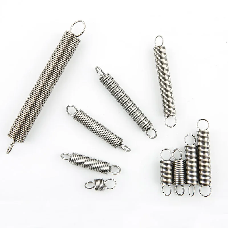 3pcs 1.2mm*10mm*120mm extended spring tension springs 304 stainless ...