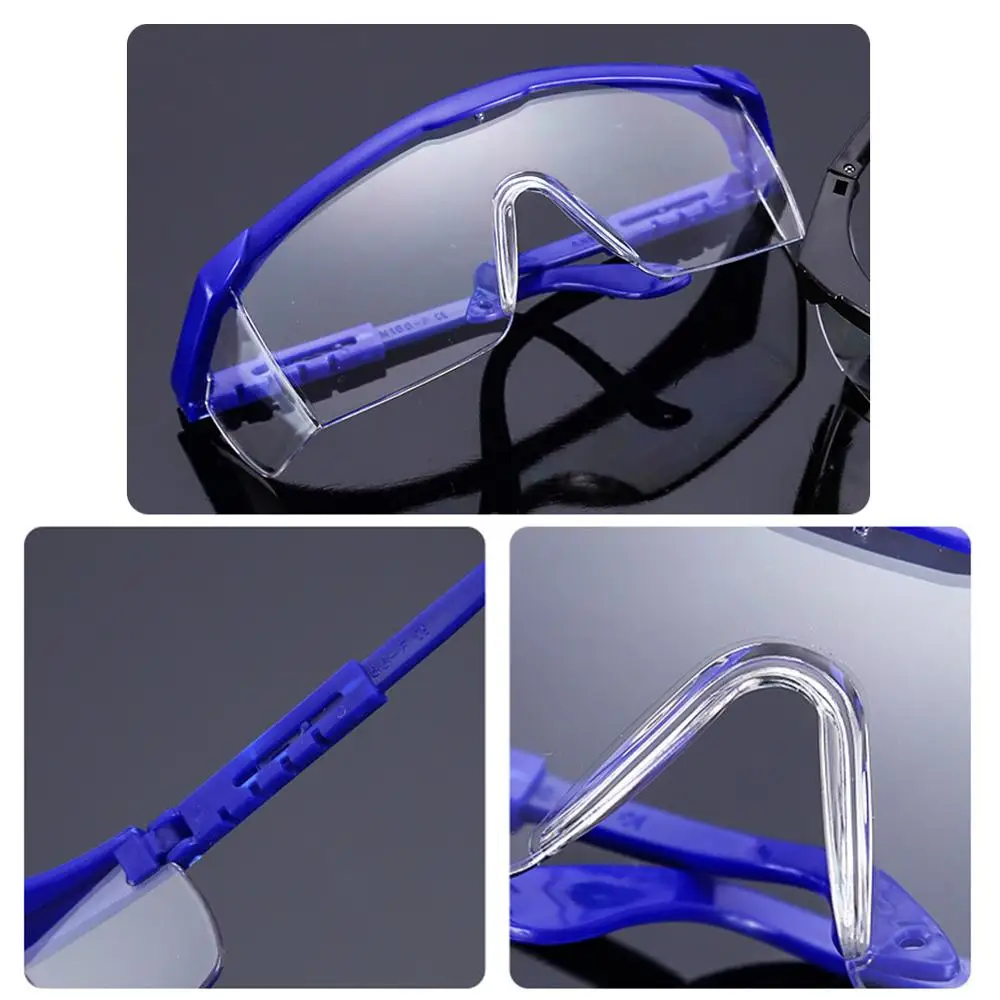 12PC Protective Safety Goggles Disposable Indirect Ventilation Anti-fog ...