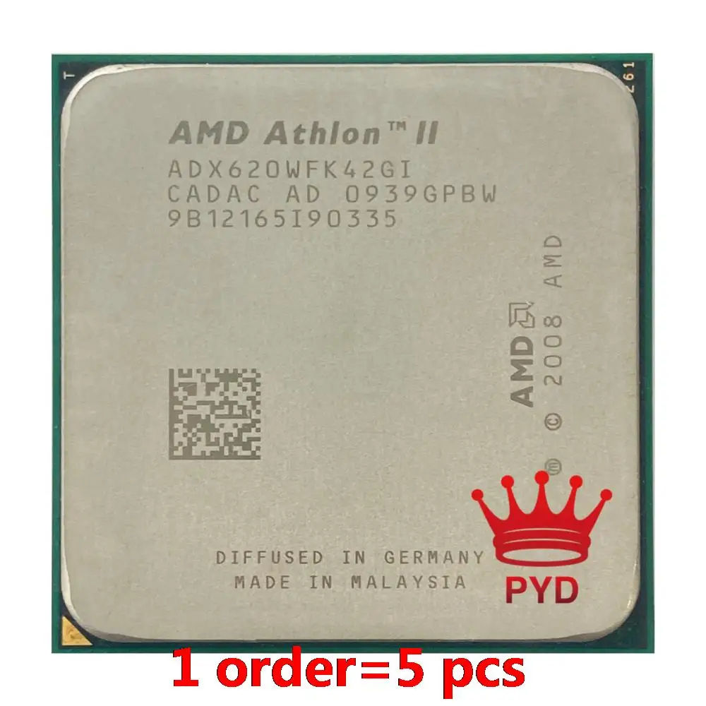 Usado amd athlon ii x4 620 2.6ghz processador quad core adx620wfk42gi ...