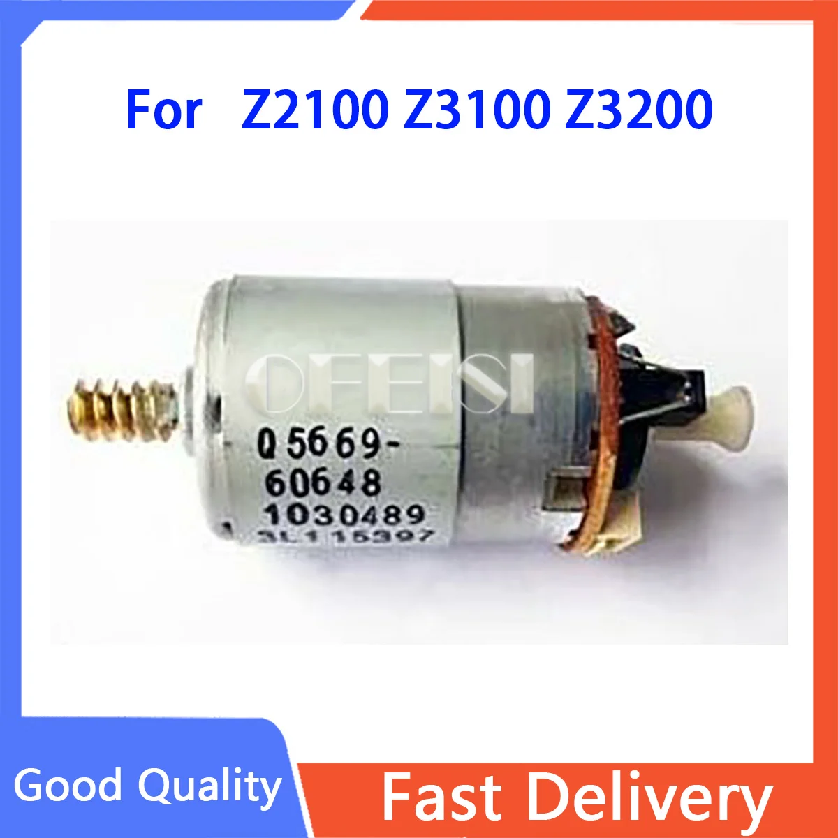 1X DesignJet Z2100 Z3100 Z3200 Z5200 Service Station Mo'tor Q6718 67025 ...