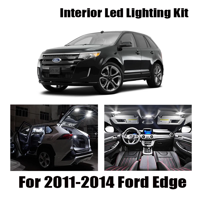 15x Canbus Error Free LED Interior Light Kit Package for 2011-2014 Ford ...