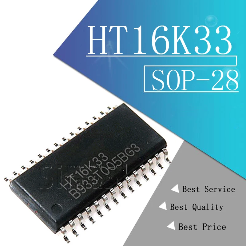 1pcs Ht16k33=vk16k33 Sop28 16k33 Led Lighting Development Tools Ht16k33 ...