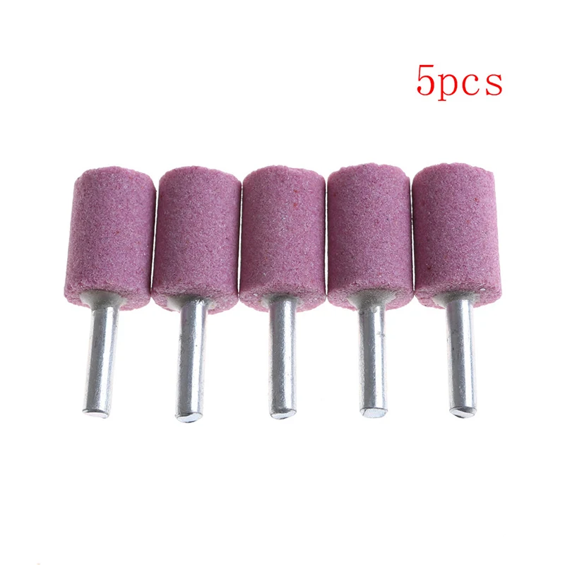 5pcs-OD20-6mm-Shank-Cylinder-Abrasive-Stone-Points-Mounted-Grinding ...