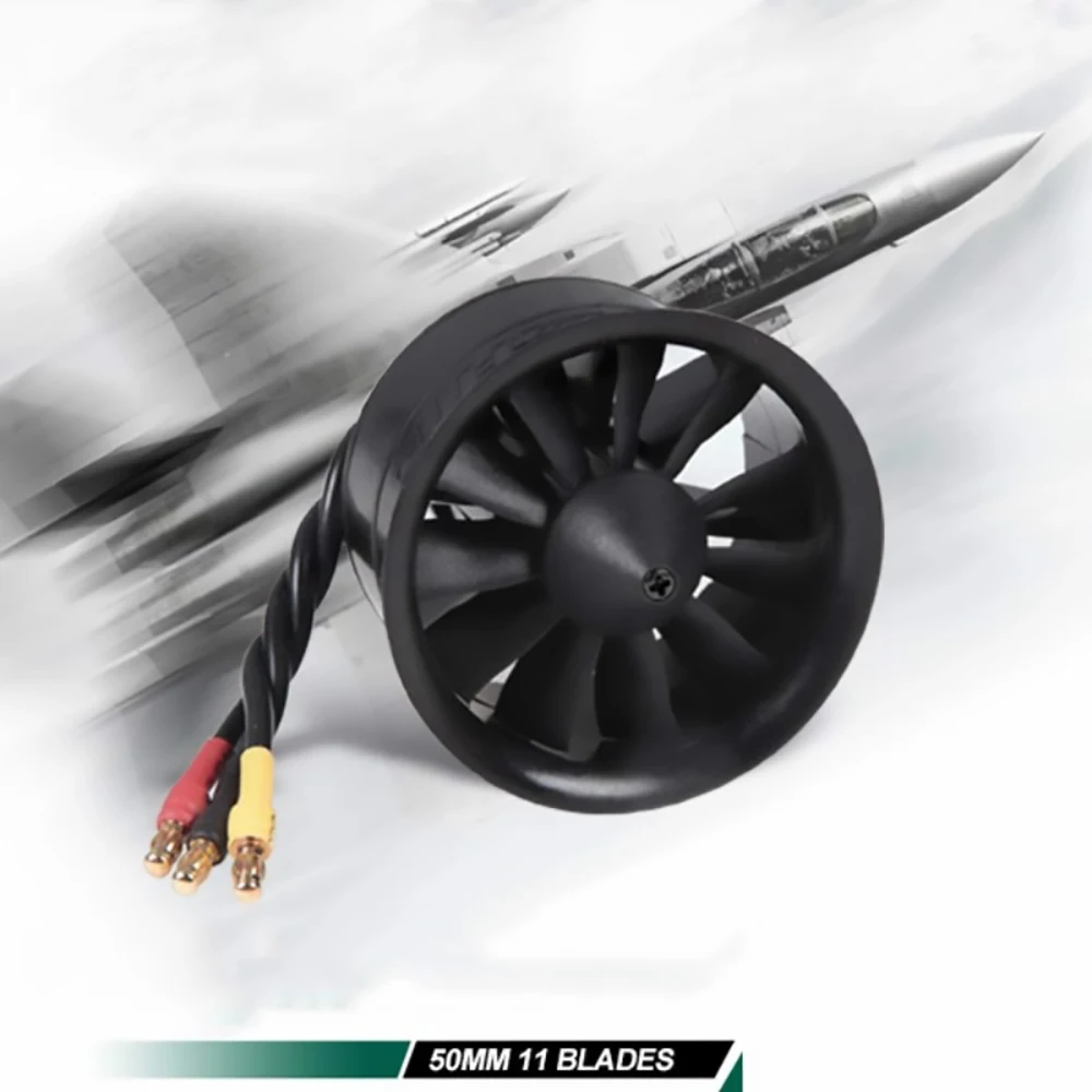 FMS 50mm 11-Blades Ducted Fan EDF With 2627 4500KV 4S 5400KV 3S ...