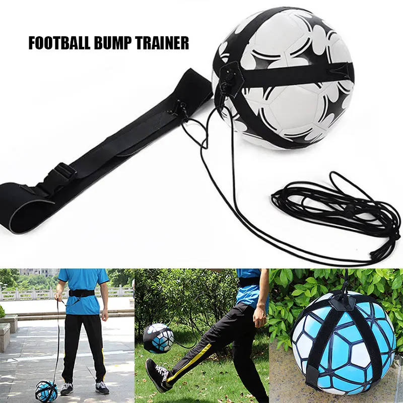 Football Soccer Trainer Kick Ball Training Elastic Hand free Football ...