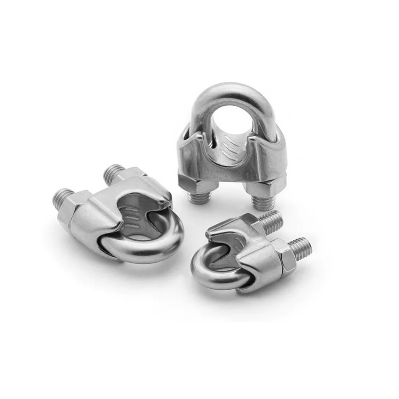 316/304 stainless steel chuck chuck wire rope u shaped buckle ...