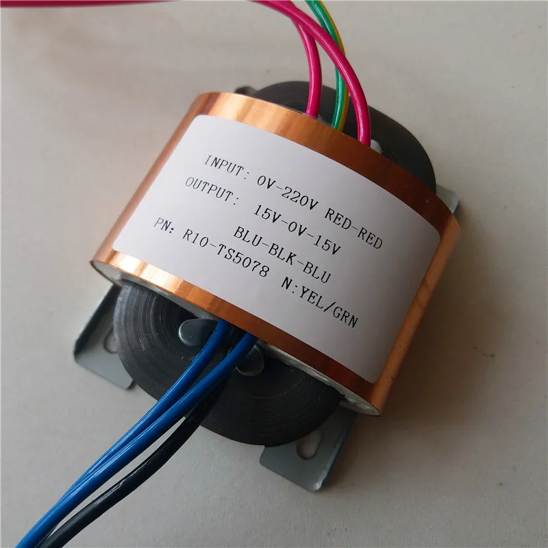 15v-0-15v 0.3a R Core Transformer 10va R10 Custom Transformer 220v ...