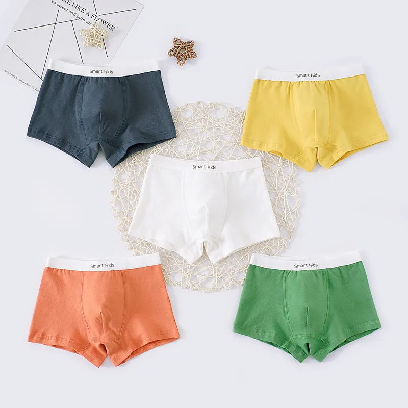 CHILDREN'S Underwear Boxer BOY'S Pure Cotton Boxers Baby Boy Small ...