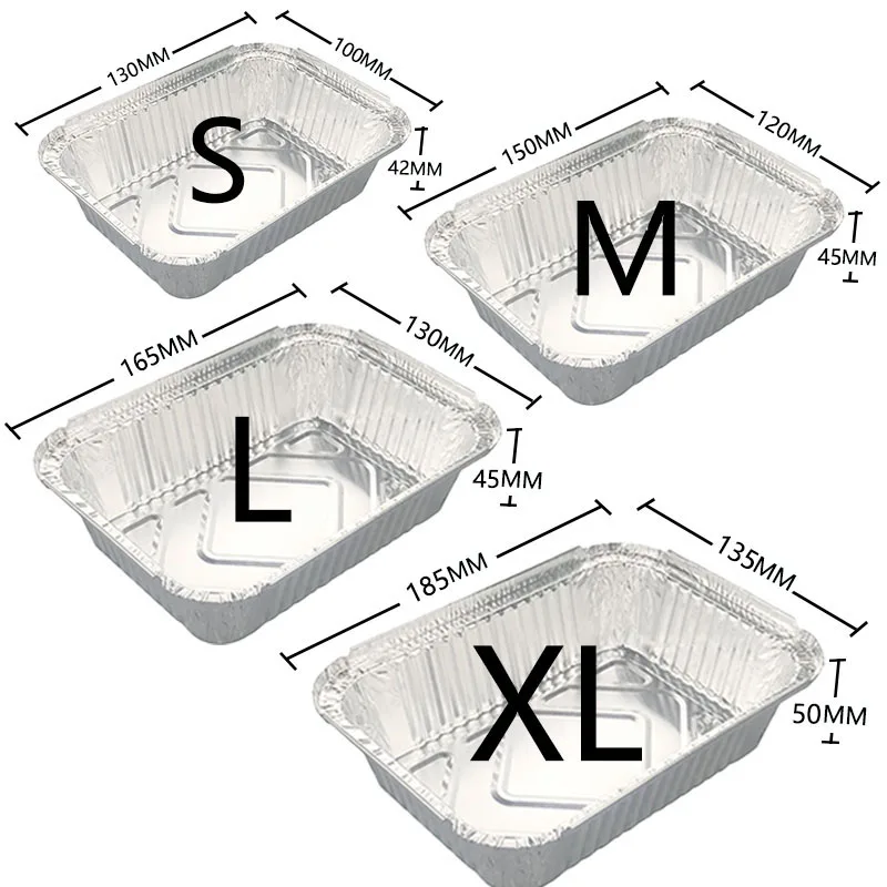 Disposable Aluminum Pan Dimensions