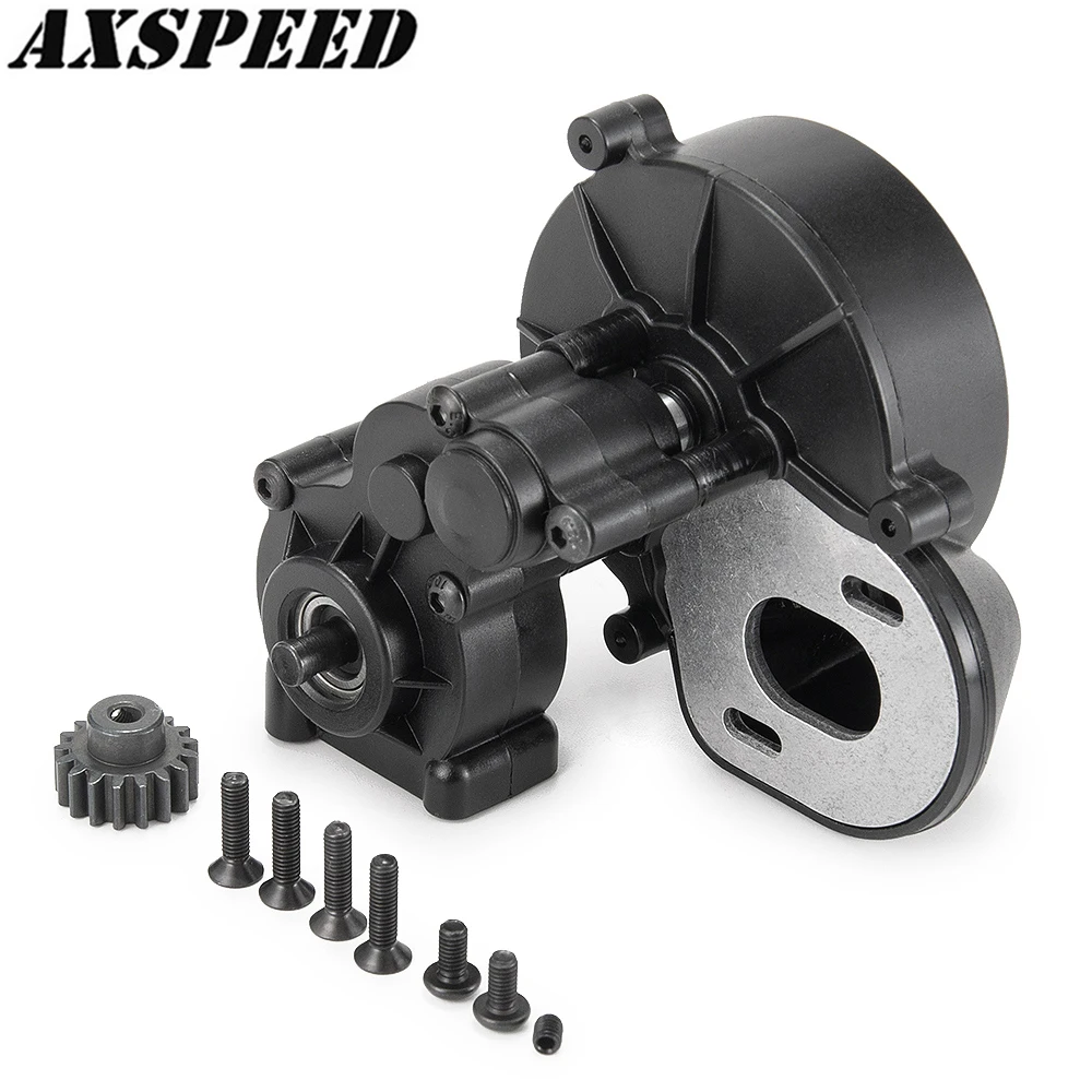AXSPEED Complete Plastic Gearbox Transmission Box with Gear for 1:10 ...
