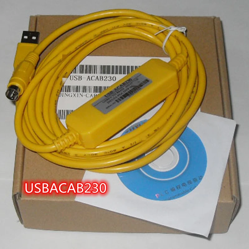 USbacab230 プログラミングケーブル,USBC rs232アダプター,USB DVP es ex ehec sv ss,ケーブル ...