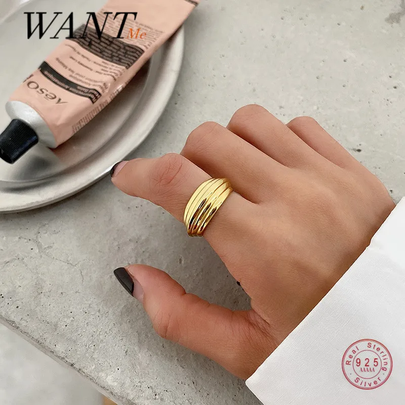 WANTME-New-Real-925-Sterling-Silver-Minimalist-Punk-Hip-hop-Rhombus ...