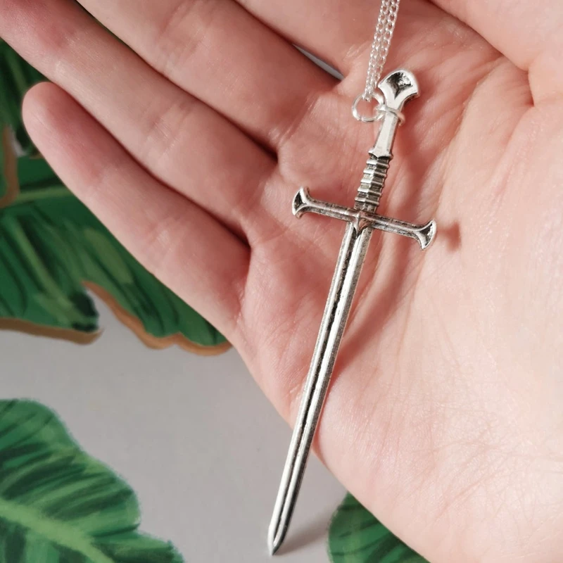 New-sword-necklace-dagger-necklace-sword-pendant-pagan-gothic ...