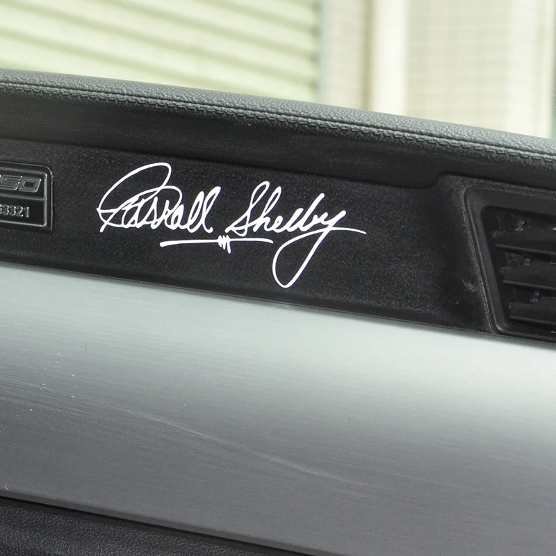 Shelby-Signature-Stickers-Center-Console-Rear-Bumper-Reflective ...