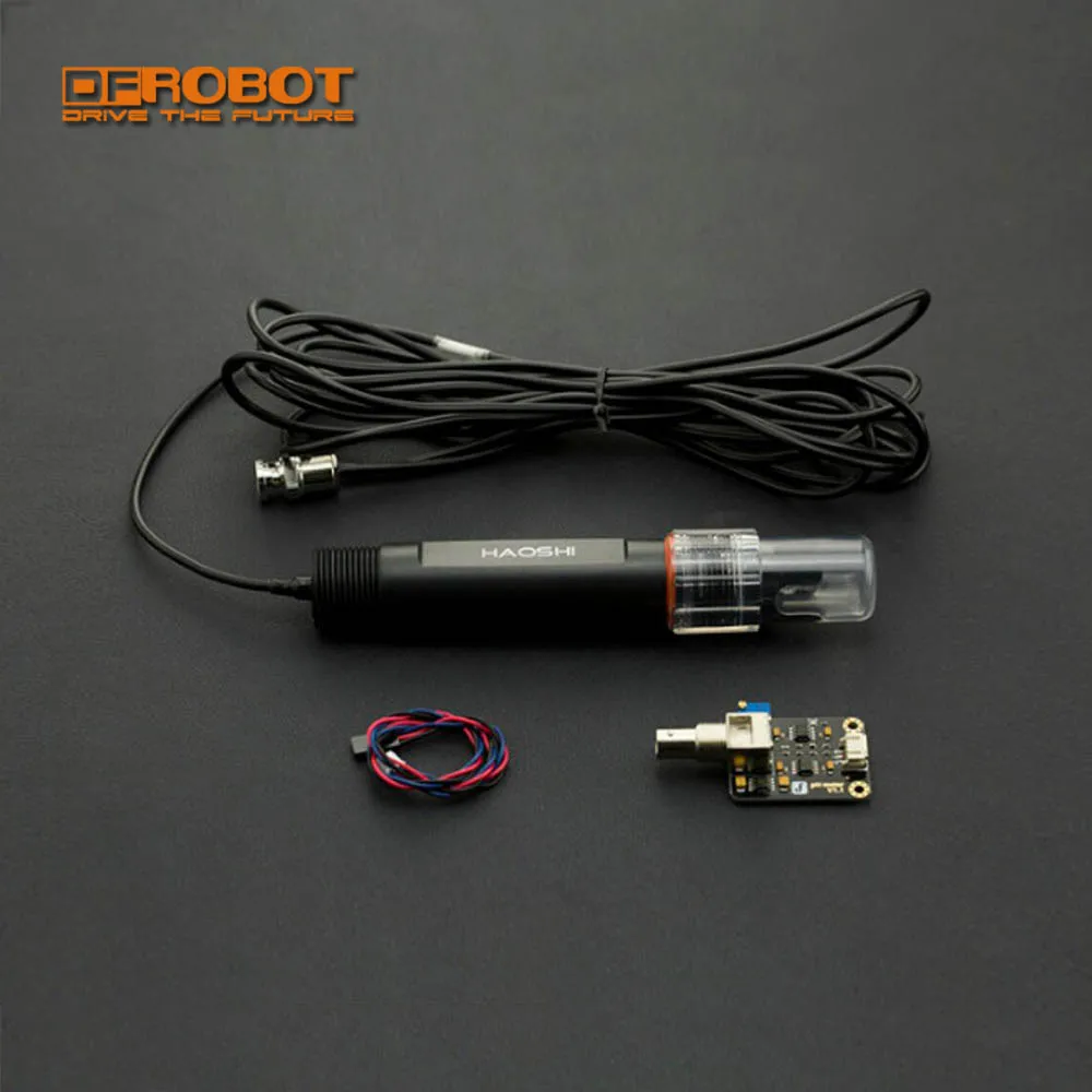 DFRobot Sensor de pH analógico, medidor profesional de gravedad para Arduino, vigilancia de ...