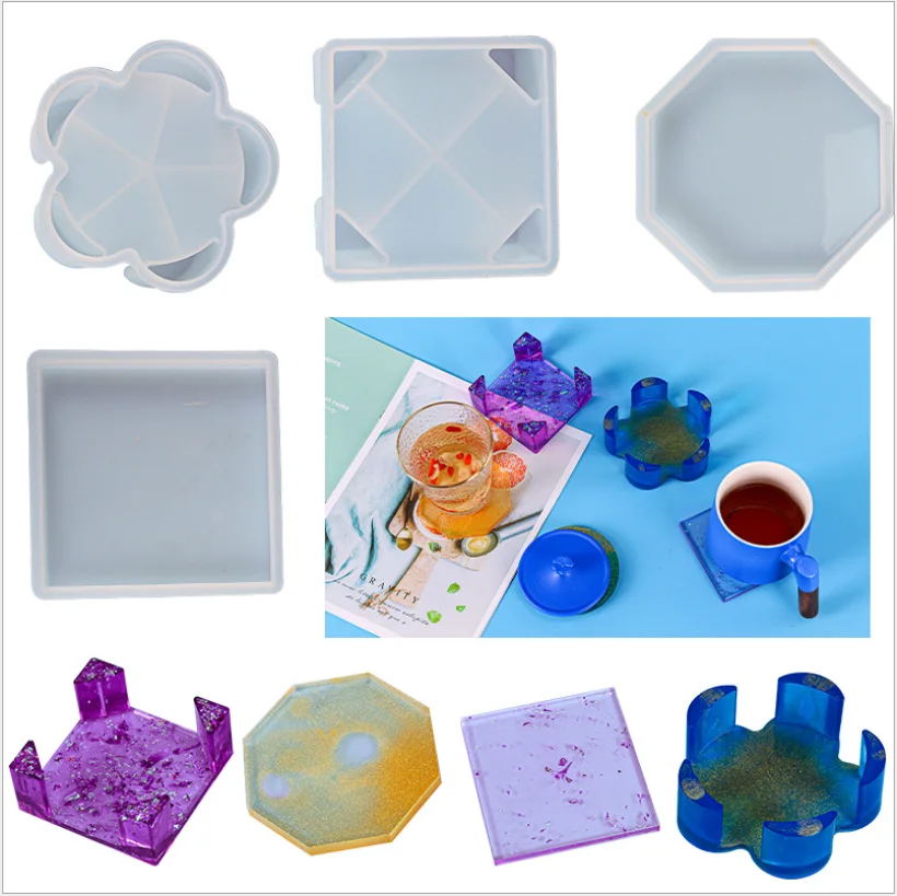 New Transparent Silicone Mould Resin Decorative Craft Diy Flower ...