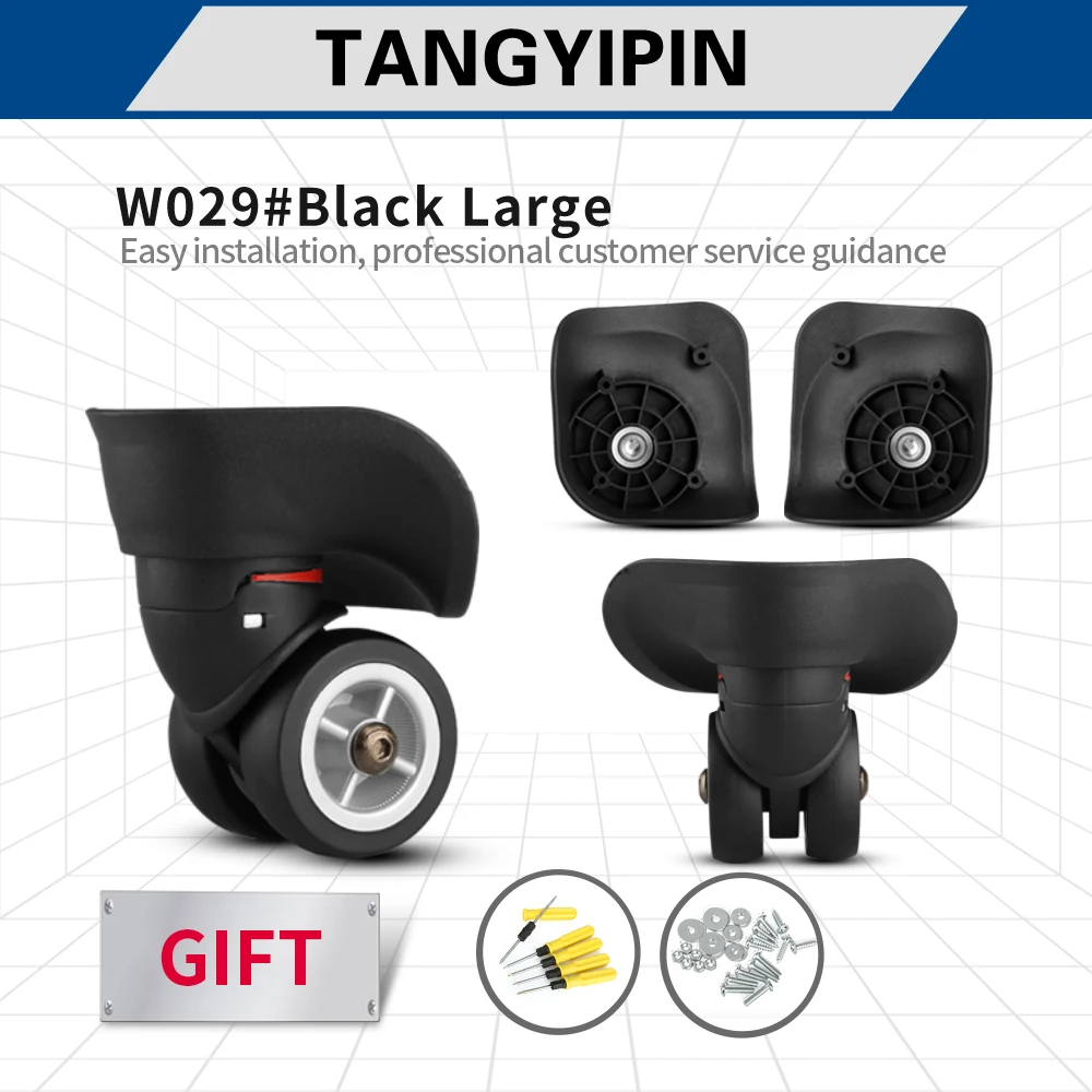 TANGYIPIN-W029-Hot-New-2-Pcs-Suitcase-Luggage-Accessories-Universal-360-Degree-Swivel-Wheels ...