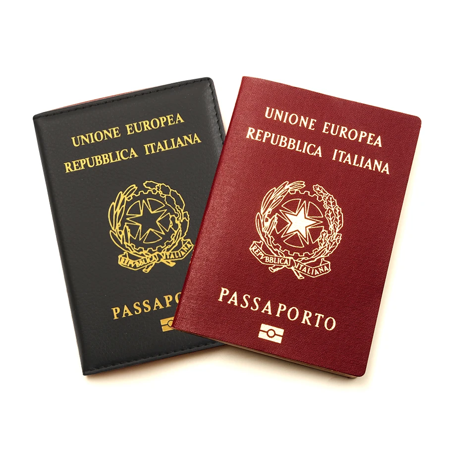 Italian Leather Passport Cover