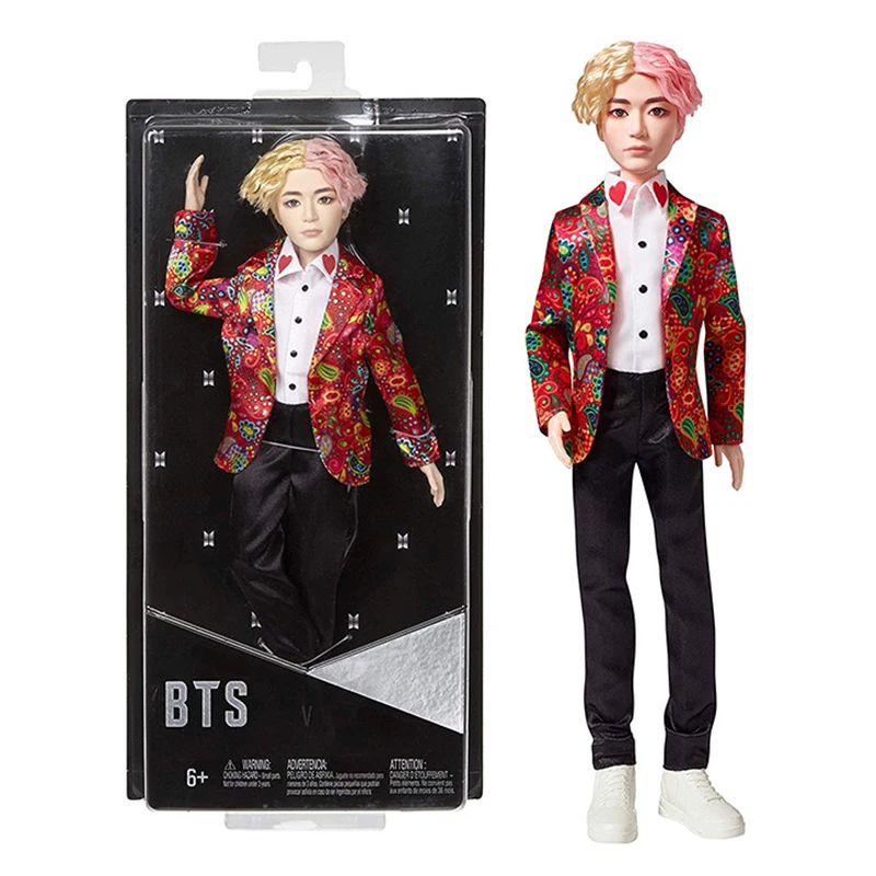Original Idol Doll Male Figures Body Korean Star V Fashion Doll Pop Fan ...
