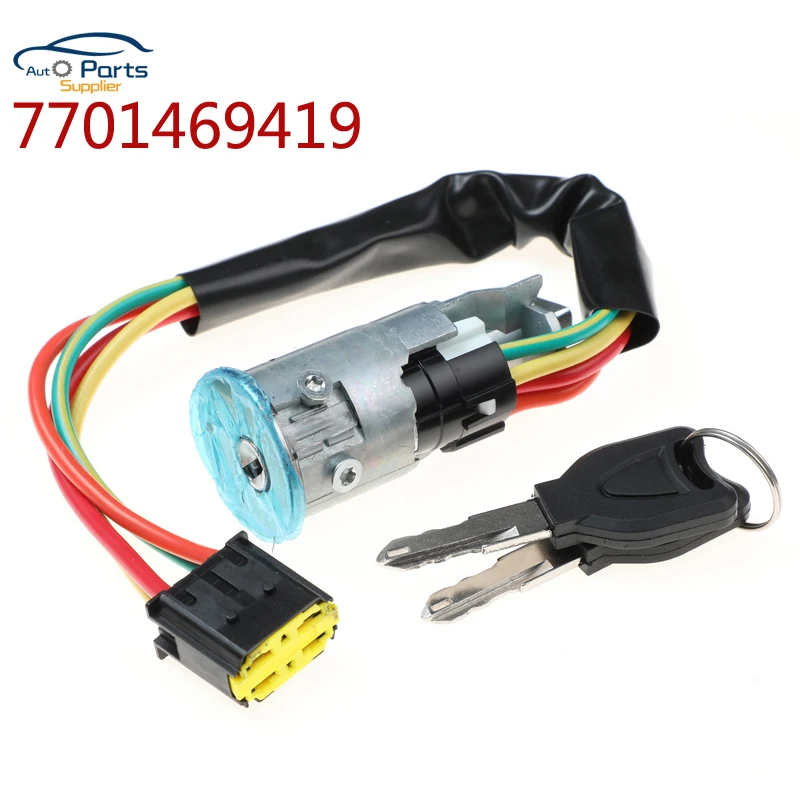 7701469419-77014-69419-Ignition-Switch-2-Key-Starter-Truck-For-RENAULT ...