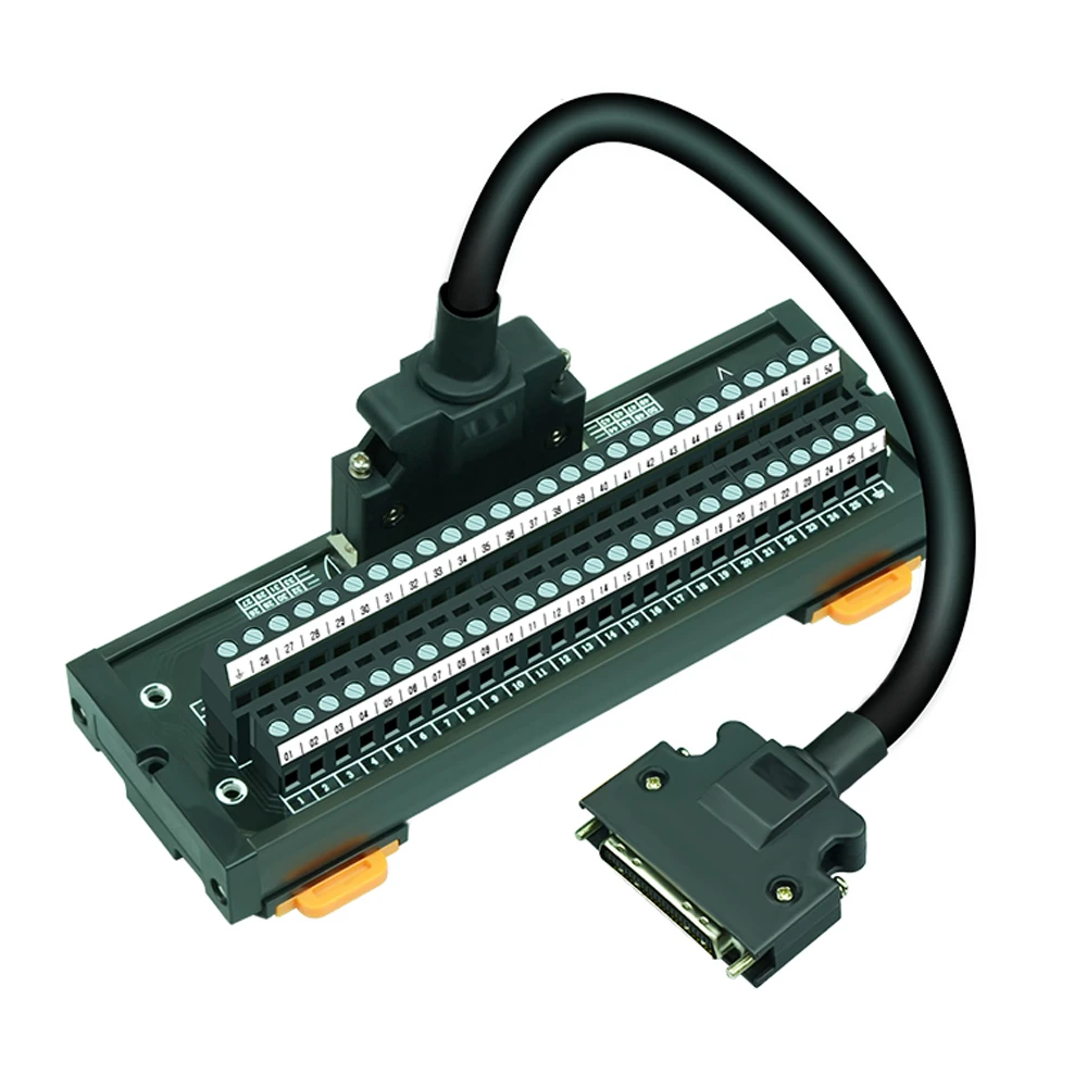 Scsi50 50pin Relay Terminals Adapter Board For Yaskawa/delta/panasonic ...