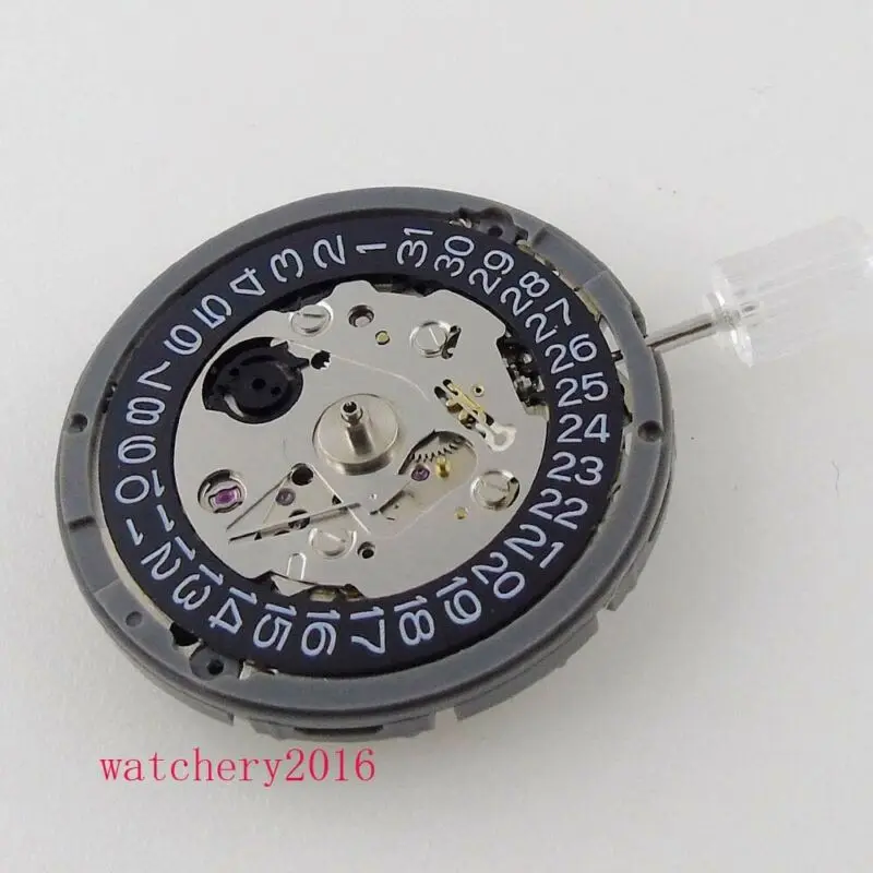 High Quality NH35 NH35A Automatic Mechanical Watch Movement Black White ...