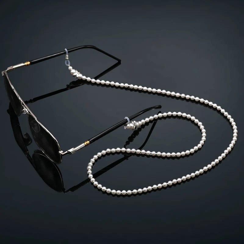 COLOUR_MAX Pearl Beaded Eyeglass Chains Glasses Reading Eyeglasses ...