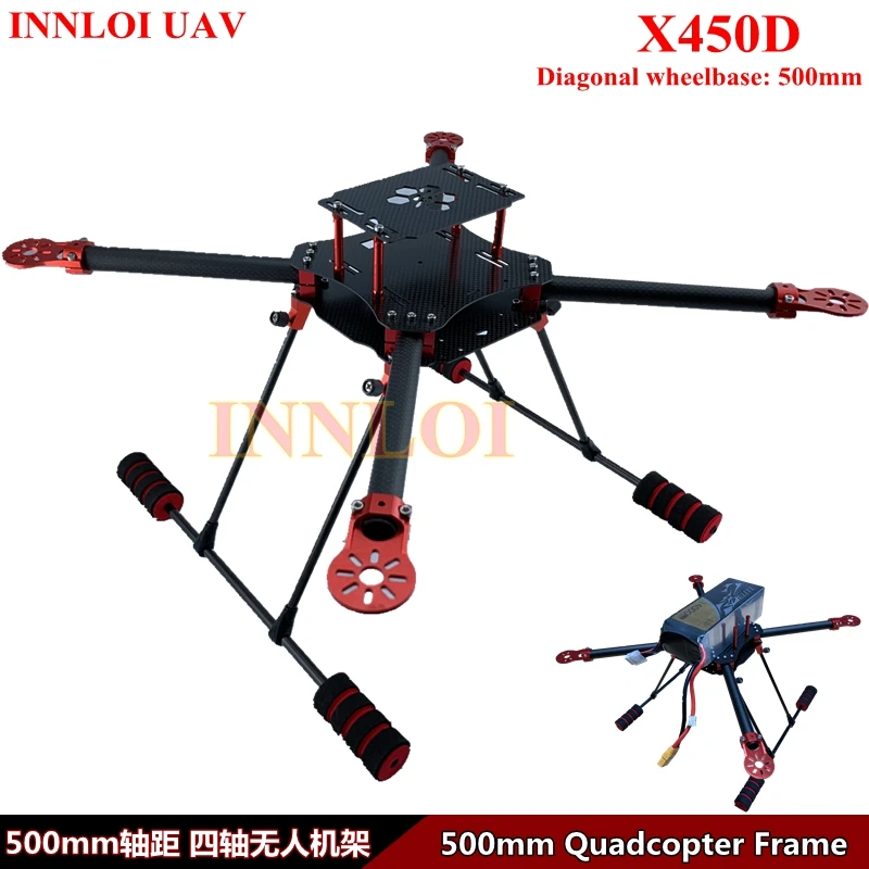 DIY-450-500-550mm-Drone-carbon-fiber-frame-quad-copter-Multi-Rotor ...