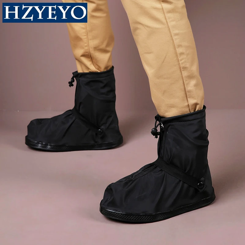 Motorcycle Elastic Non Slip Shoes Protectors Reusable Rain Boots ...