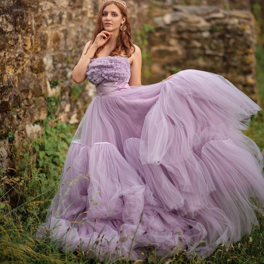 Light Violet Gowns
