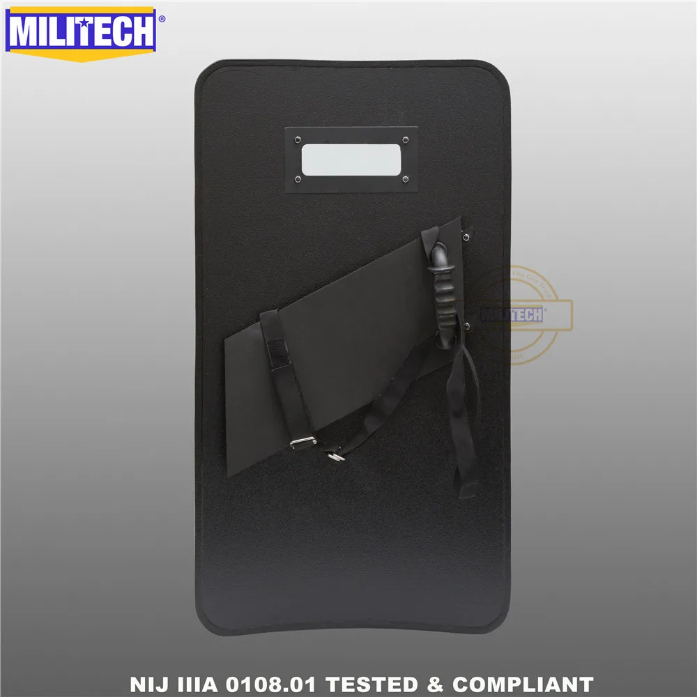 MILITECH Ultra Light Weight HDPE NIJ 3 0108.01 Level III Hand Held ...