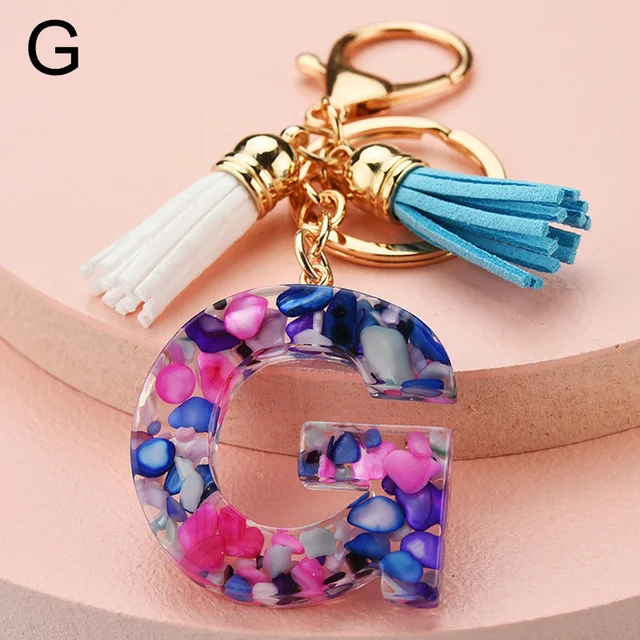 Letter G Keychain