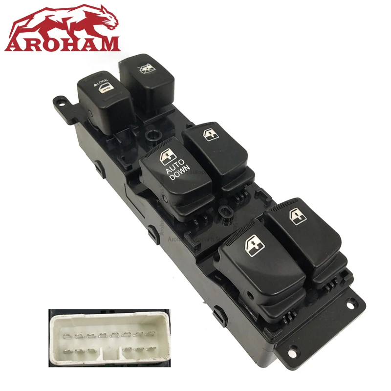 Aroham With "DOWN" 93570 1E110 Master Power Control Window Switch For ...