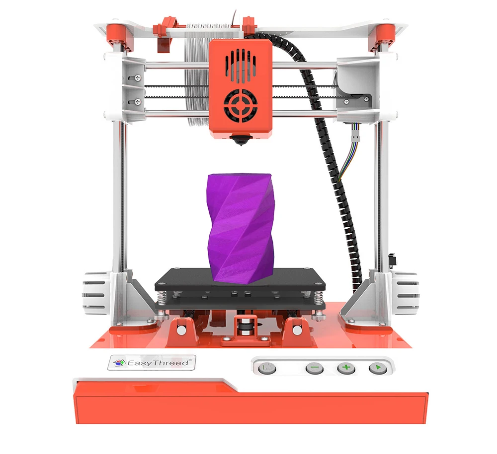 TISHRIC Newest Easy 3D Printer Full Metal Frame High Precision Children ...