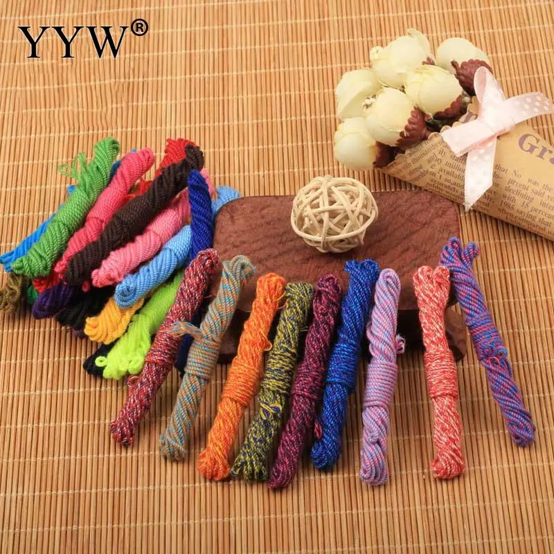 1.20mm Cotton Cord Bling Fashion Jewelry Beading Bracelets Diy For ...