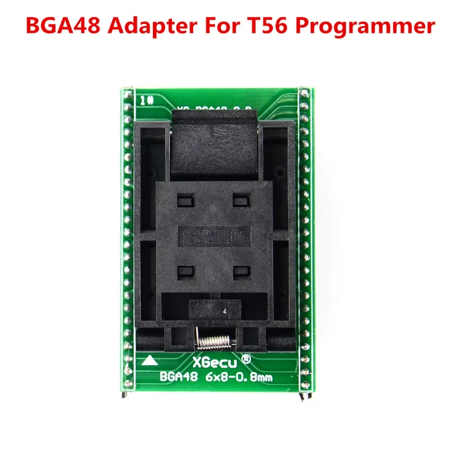 Programador universal xgecu t56, original, com adaptador bga63, bga64 ...