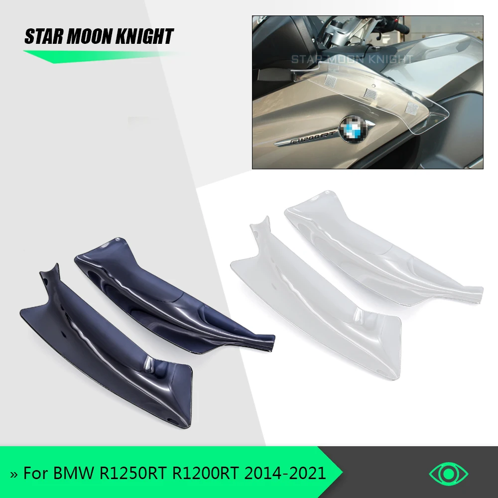 NEW Motorcycle Side Deflector Windshield Windscreen Knee pads Wind ...