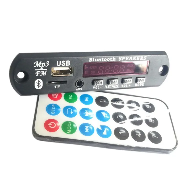 Аудио модуль USB TF FM радио автомобиль музыка MP3 без потерь Bluetooth ...