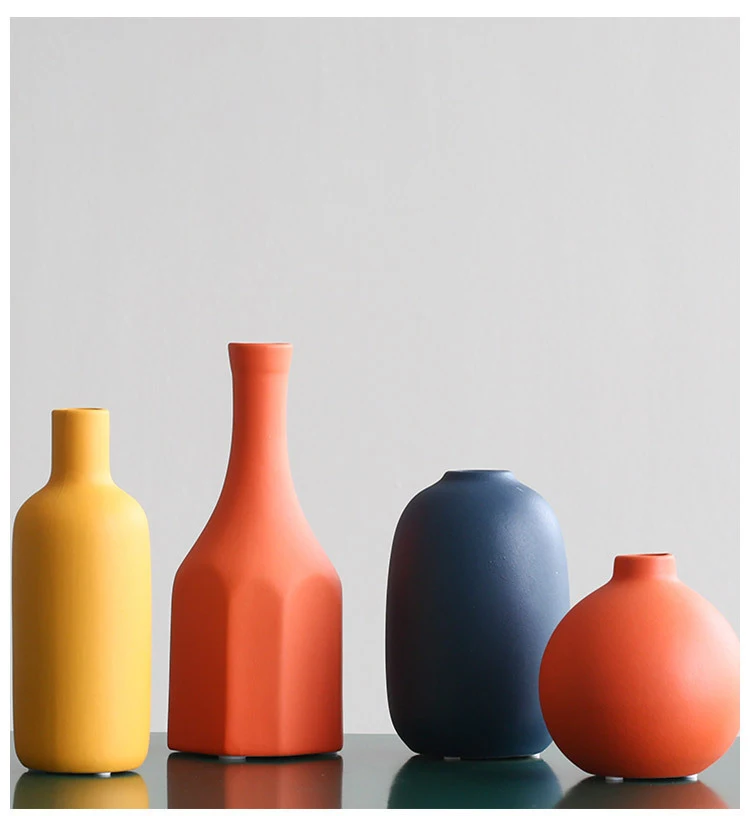 VASE,Morandi E--Vase à fleurs en céramique Morandi, décoration nordique ...