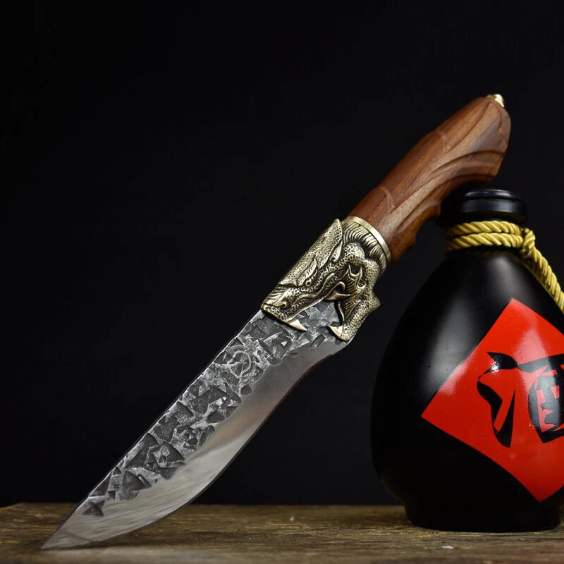 DEHONG-Bone-picking-knife-forging-kitchen-knife-longquan-knife-sharp ...